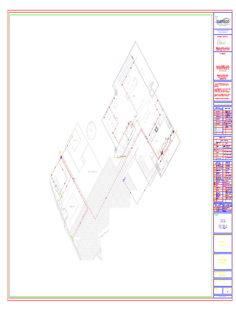 Diseño Casa Picolla Plano 1 | PDF