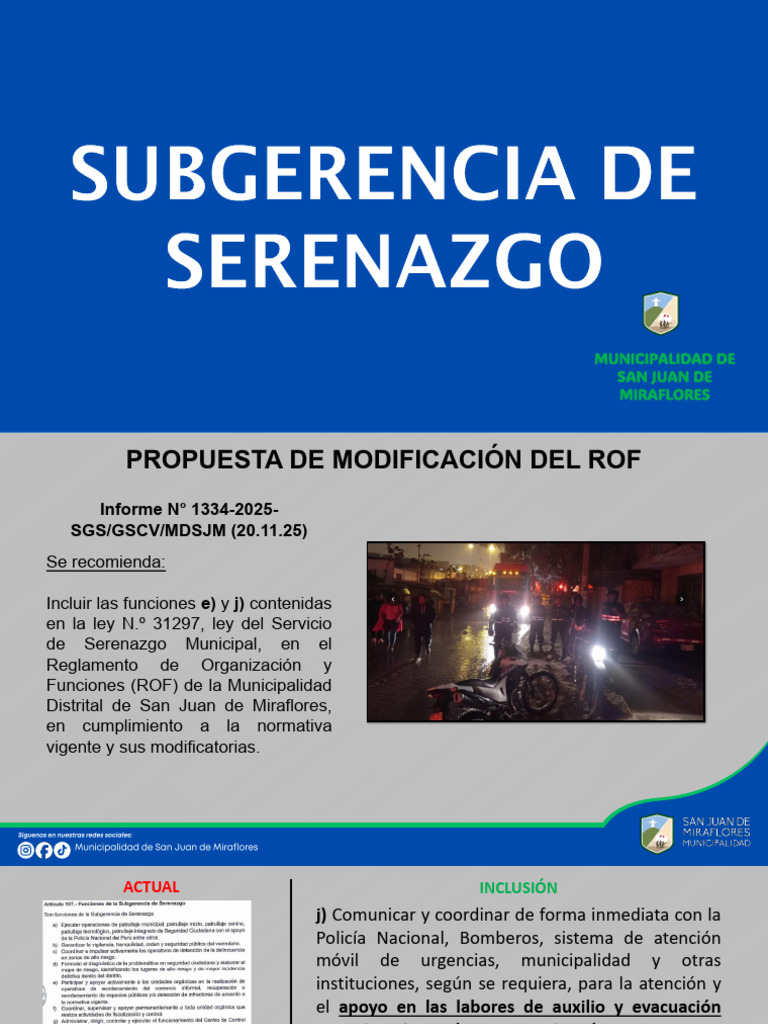 Modificación Del Rof 2 | PDF