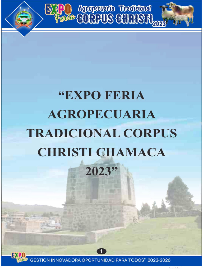 Reglamento Expo Feria Chamaca | PDF