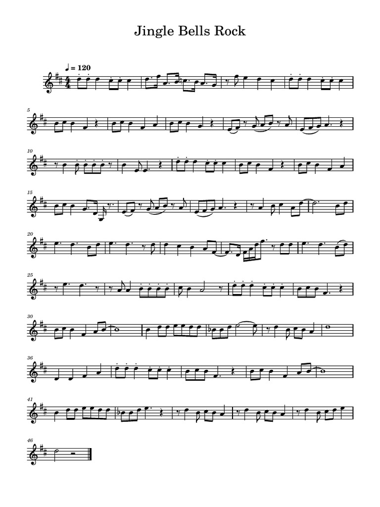 Jingle Bells Rock | PDF