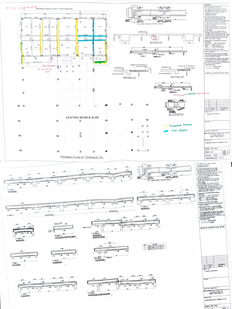 Amara_terrace Slab_ Structure Details Review_29 Sept 2025 | PDF ...