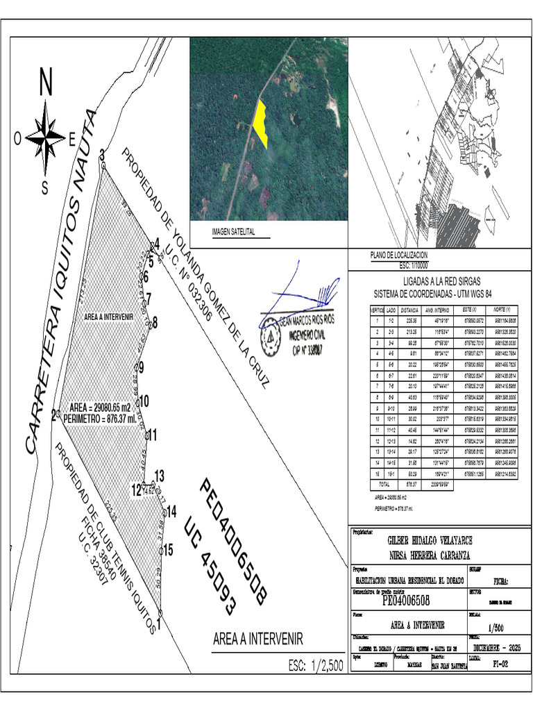 Area a Intervenir | PDF
