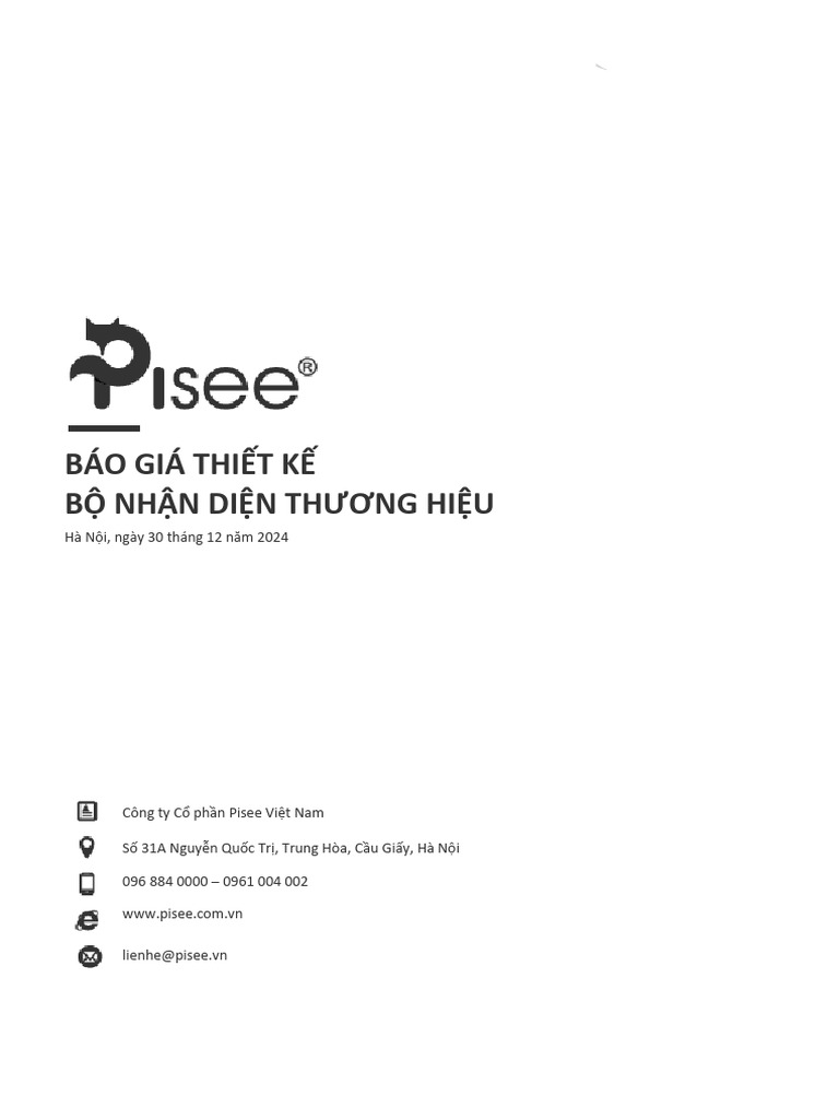 TIEM-BANH-NGOT-PISEE-BAO-GIA-THIET-KE-NHAN-DIEN-THUONG-HIEU | PDF