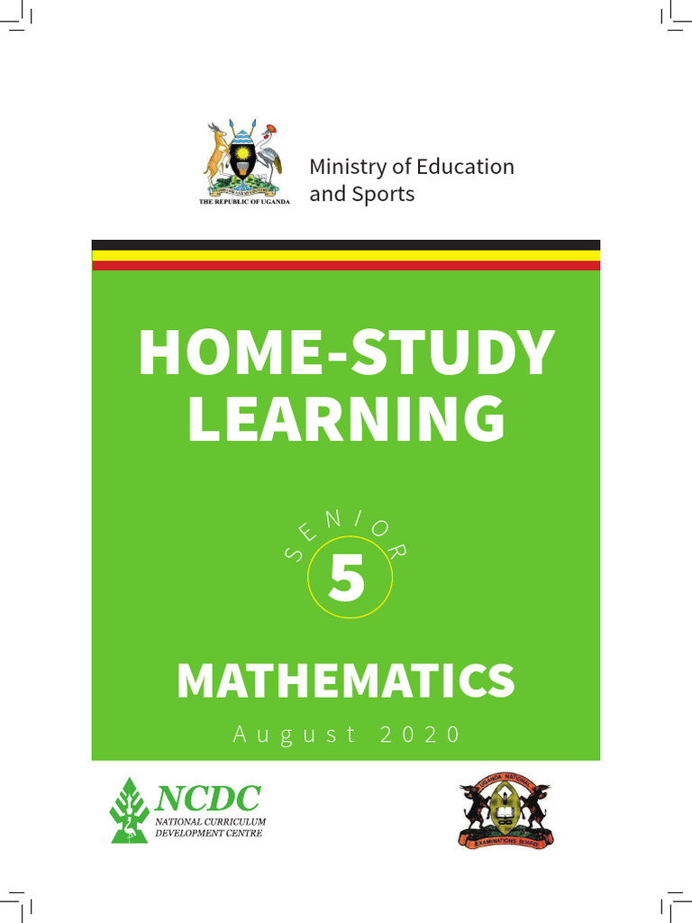 s5 Mathematics _ Statistics | PDF | Curriculum | Learning
