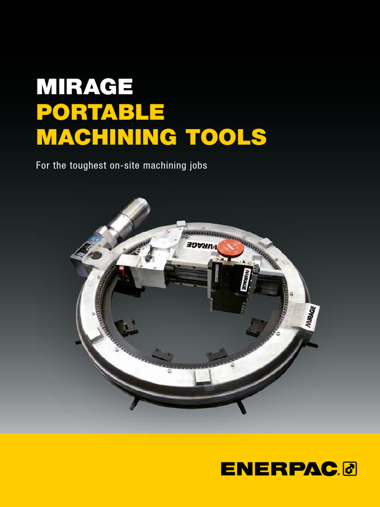 Portable Machining Tools Overview | PDF | Pipe (Fluid Conveyance ...