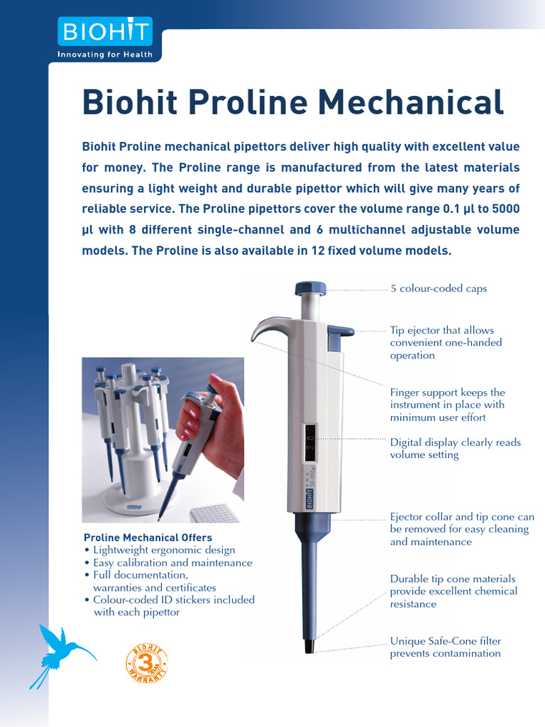 Biohit - ProLINE | PDF
