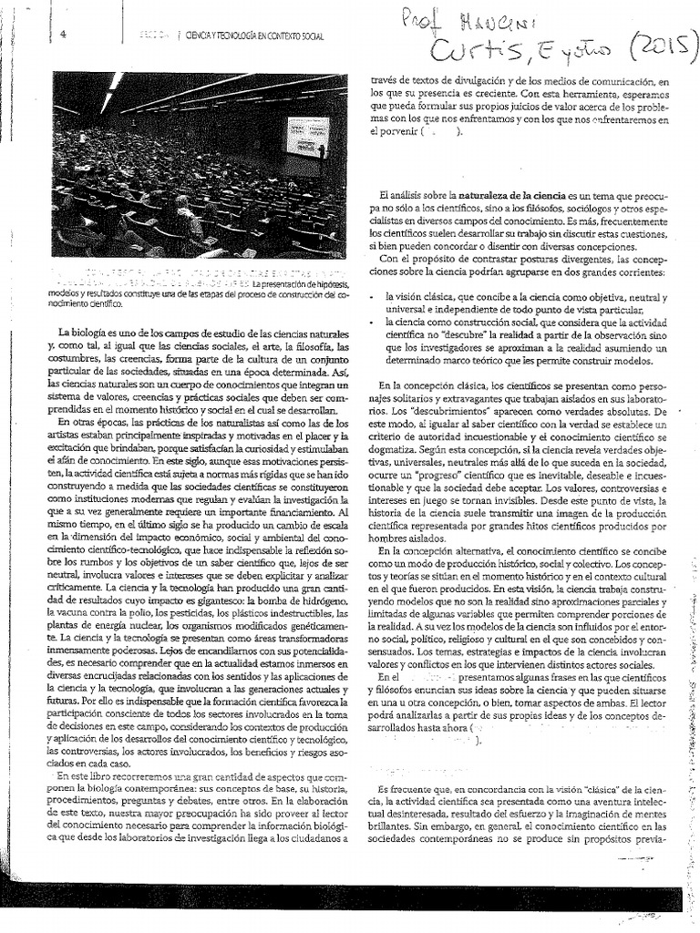 Curtis Ciencia 2015 | PDF