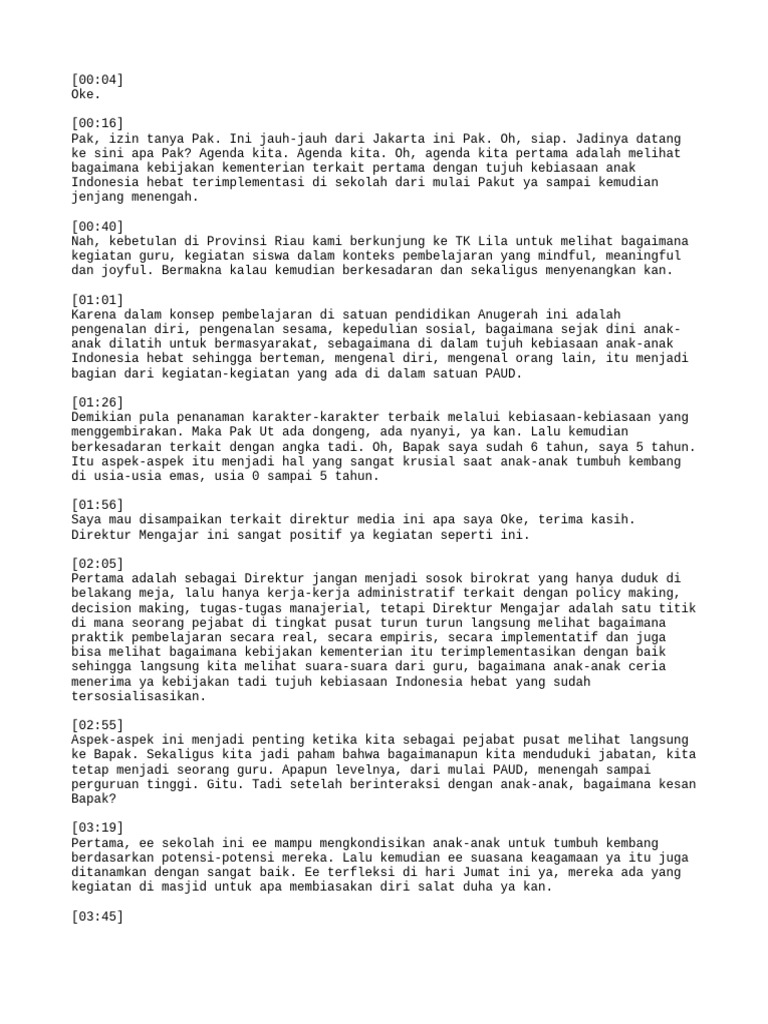 pak direktur (transcript).aac.pdf | PDF