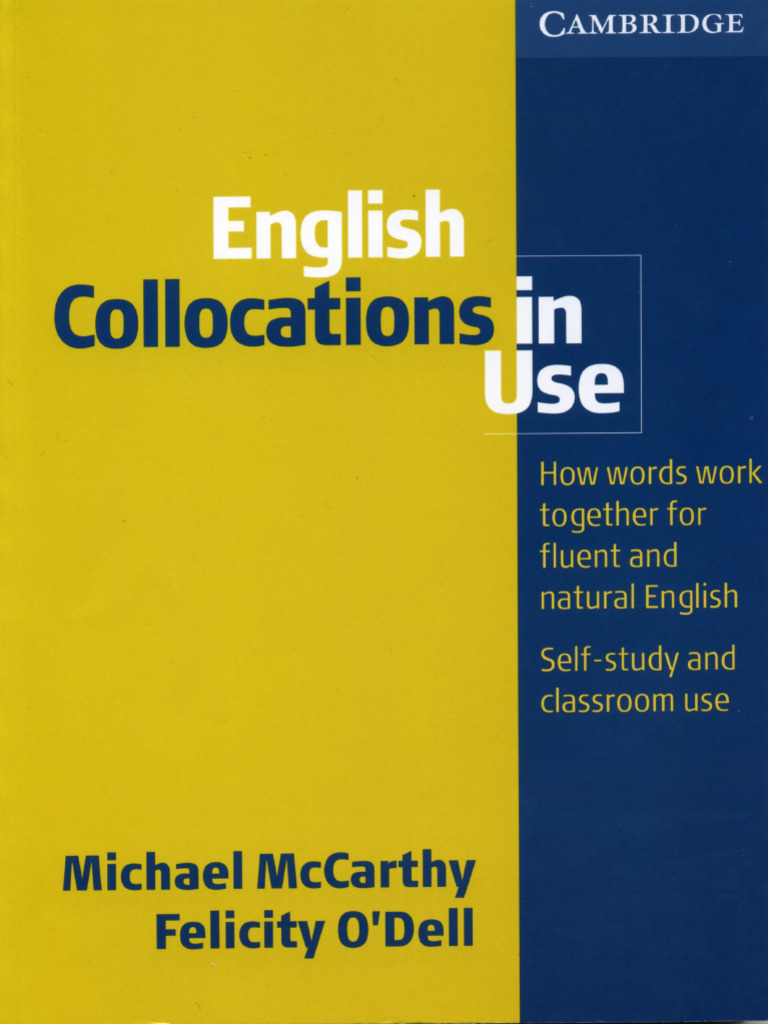 English Collocations in Use (Intermediate) | PDF