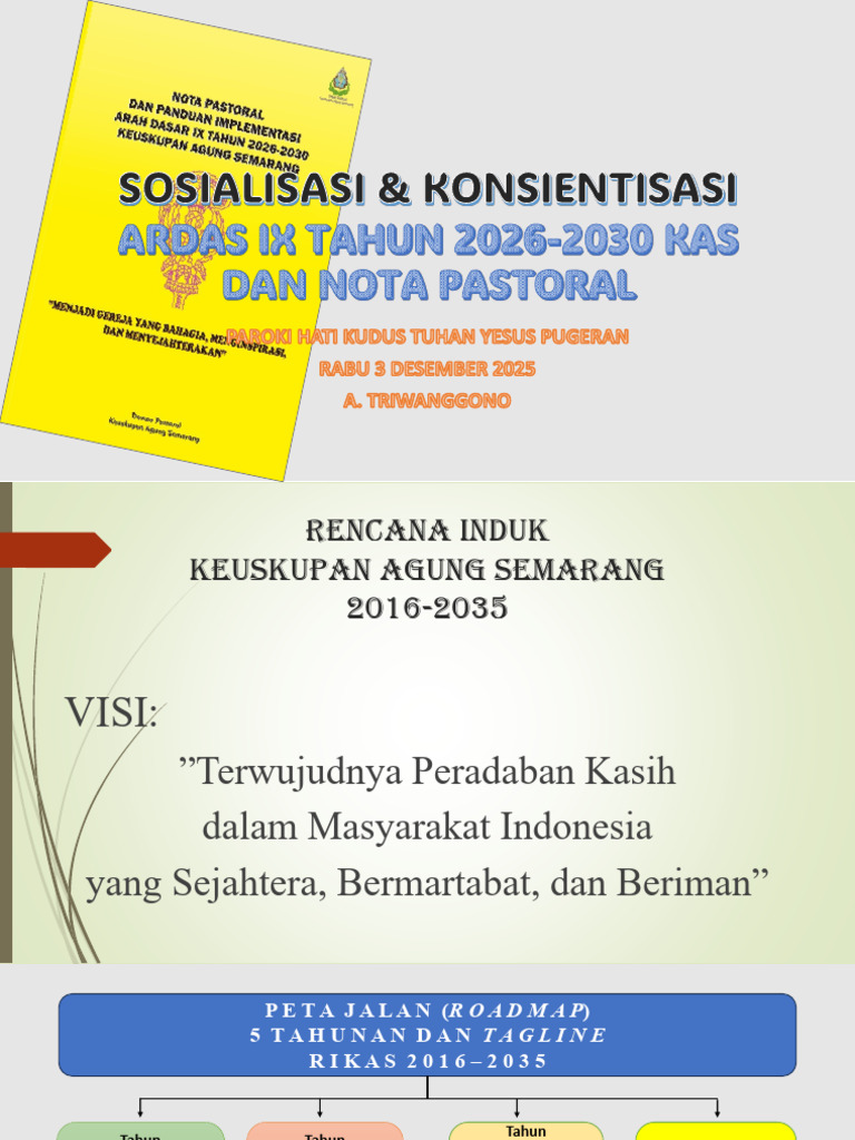 Rencana ARDAS IX KAS 2026-2030 | PDF