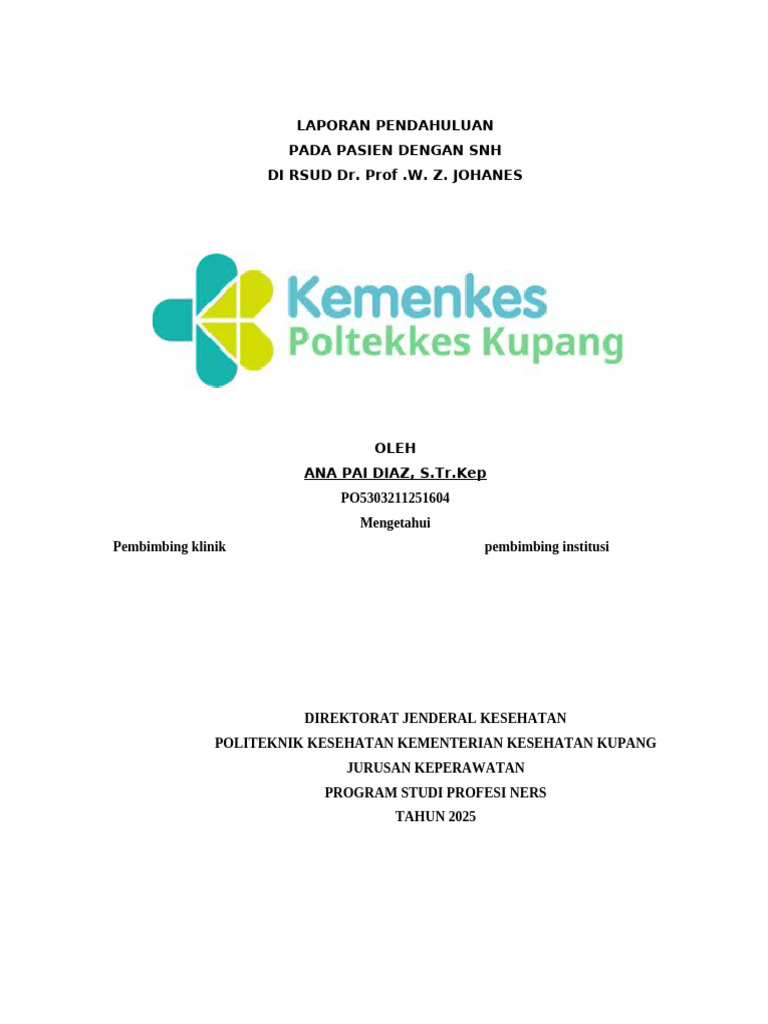 LP Stroke Non Hemoragic | PDF