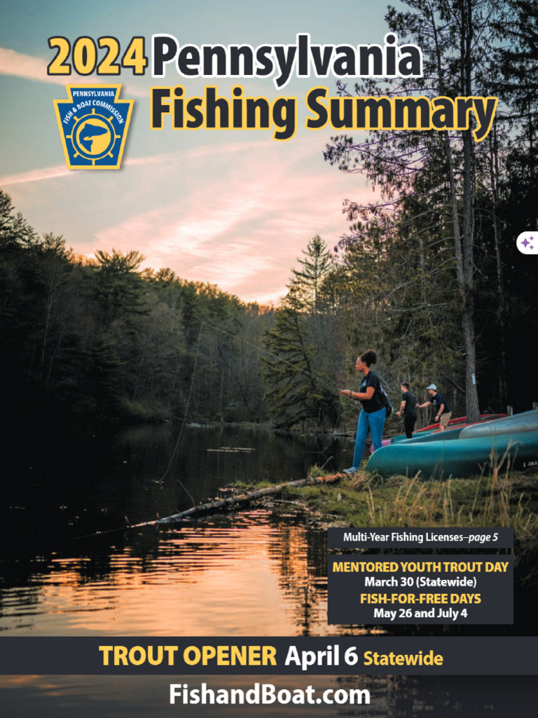 Pennsylvania Fishing Regulation 2024 | PDF