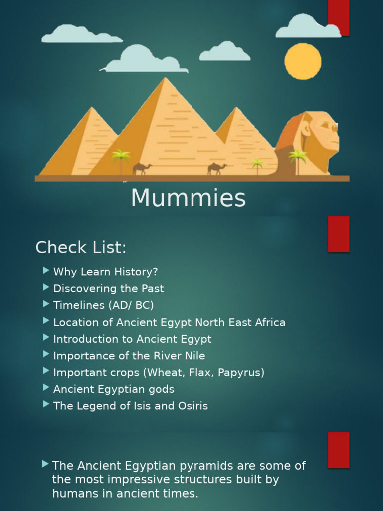 Pyramids and Mummies | PDF | Egyptian Pyramids | Ancient Egypt