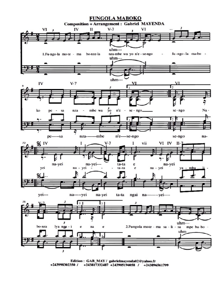 Fungola Maboko | PDF