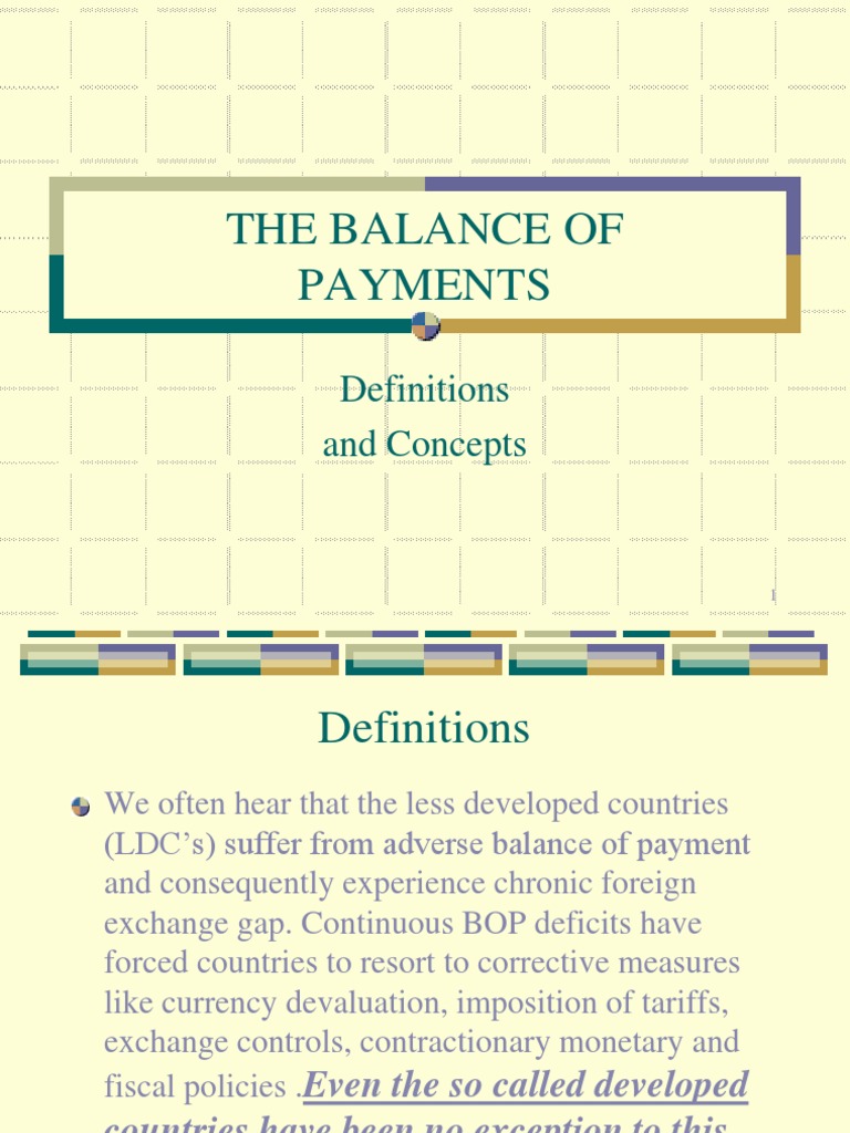 Balance of Payments Explained | PDF | Balance Of Payments | Current Account