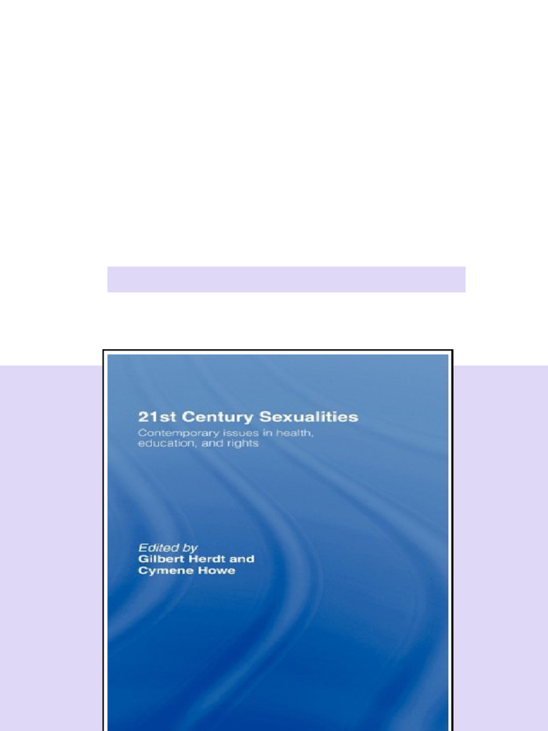 (Ebook) 21st Century Sexualities: Contemporary Issues in Health ...