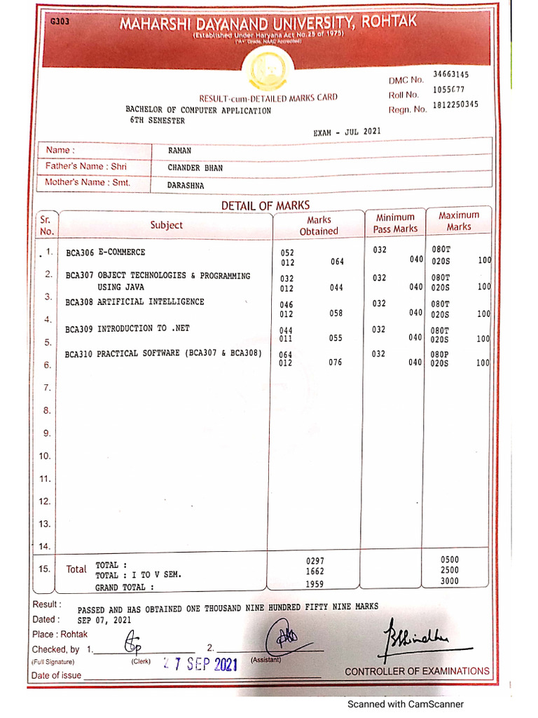 Bca Degree | PDF