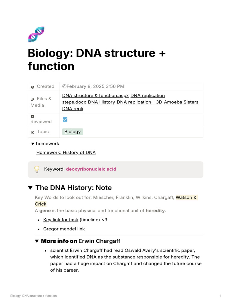 DNA Structure and Function Overview | PDF | Messenger Rna | Translation ...