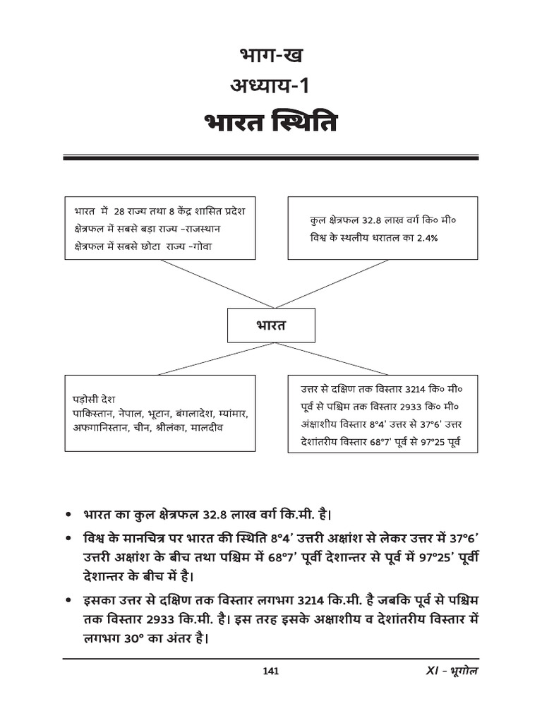 Notes Class 11 Geography Part 2 Chapter 1 | PDF
