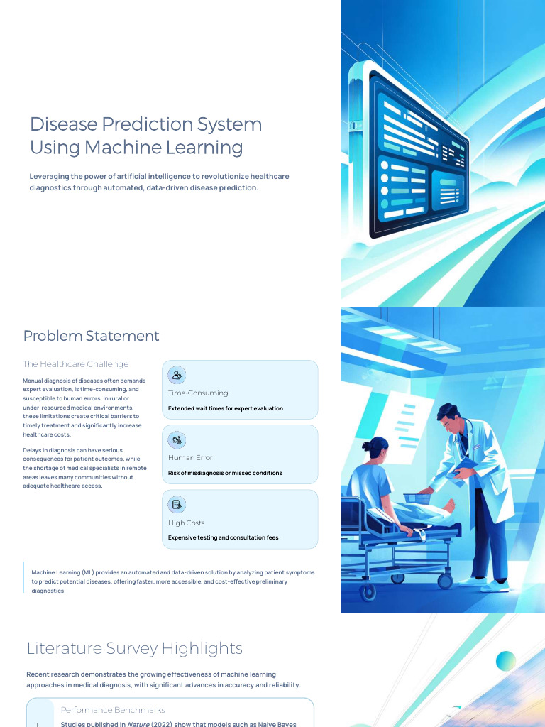 Disease Prediction System Using Machine Learning | PDF | Machine ...