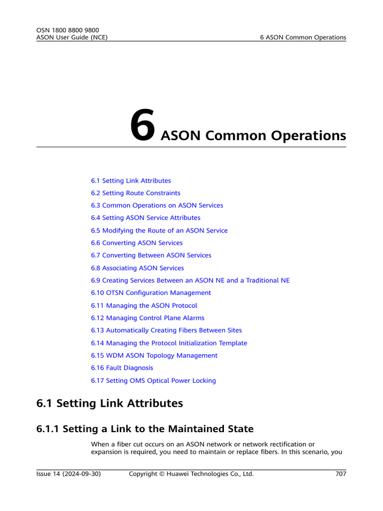 01-06 ASON Common Operations | PDF