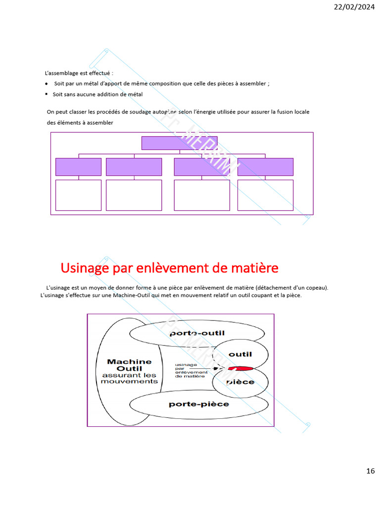 Techniques de Soudage et Usinage | PDF | Usinage | Soudage