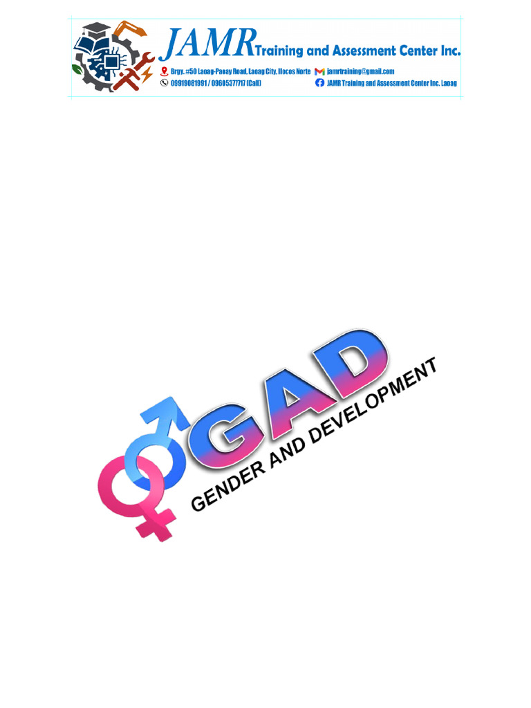Gender and Development (Gad) Program | PDF | Gender And Development ...