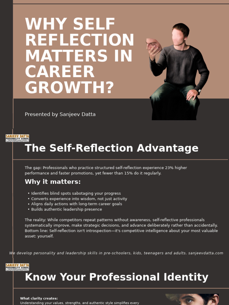 The Power of Self-Reflection in Career Growth | PDF | Leadership ...