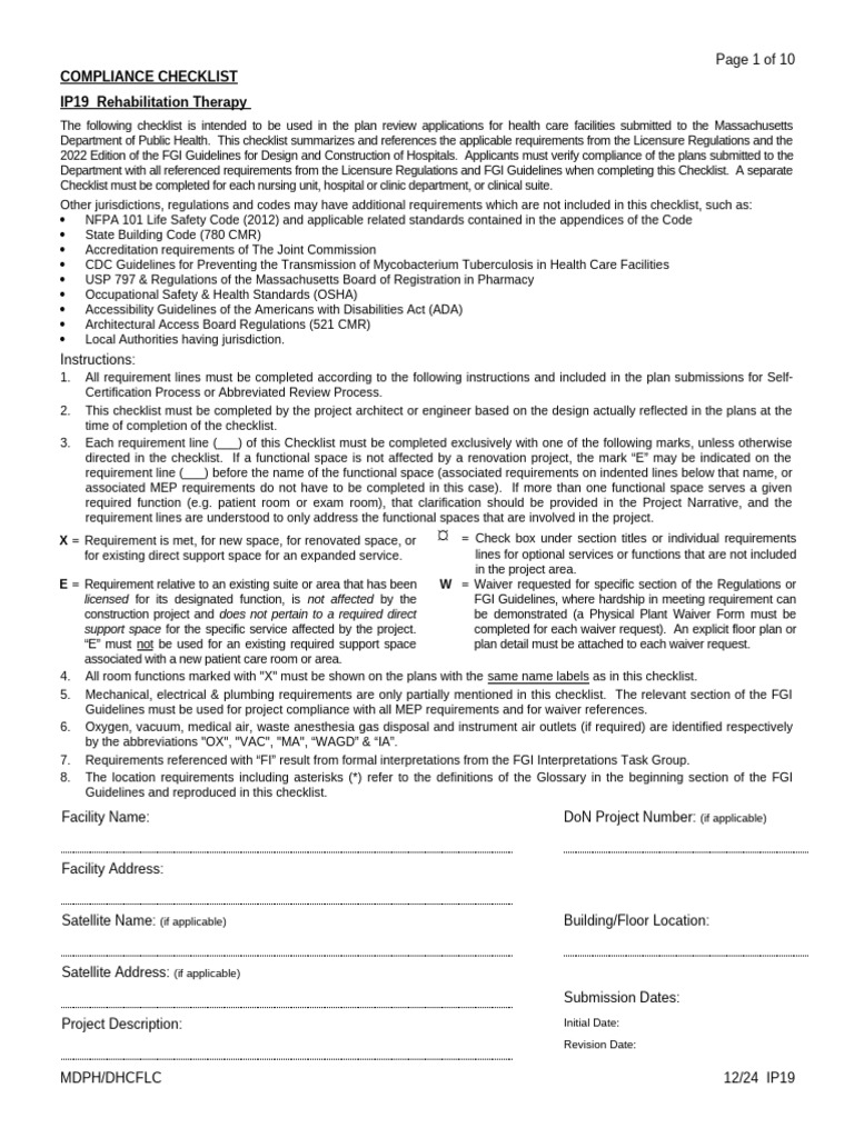 Ip19 Rehabilitation Therapy | PDF | Door