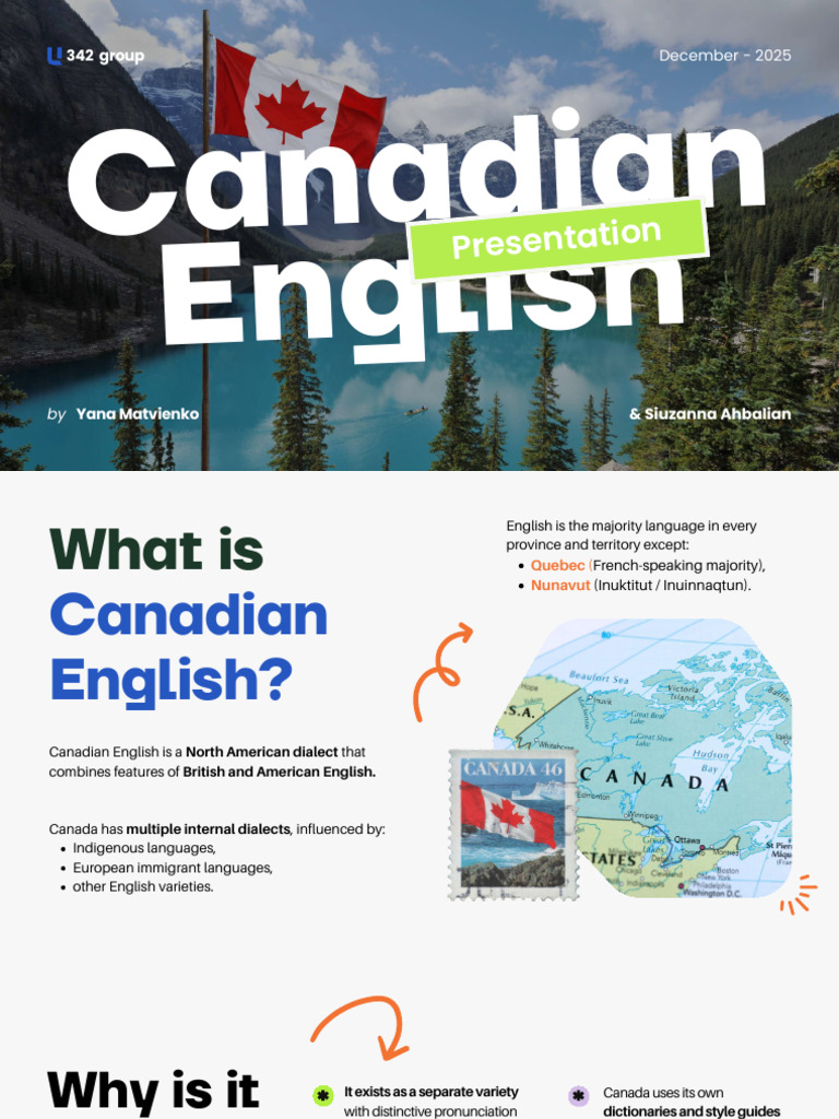 Understanding Canadian English Dialect | PDF | English Language | Languages