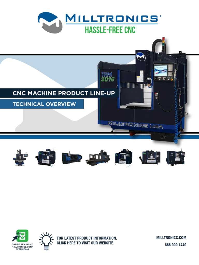 Milltronics CNC Machine Overview | PDF | Computer Architecture ...