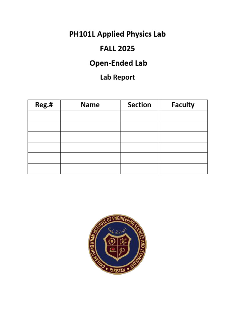 PH101L OEL Sample Report | PDF