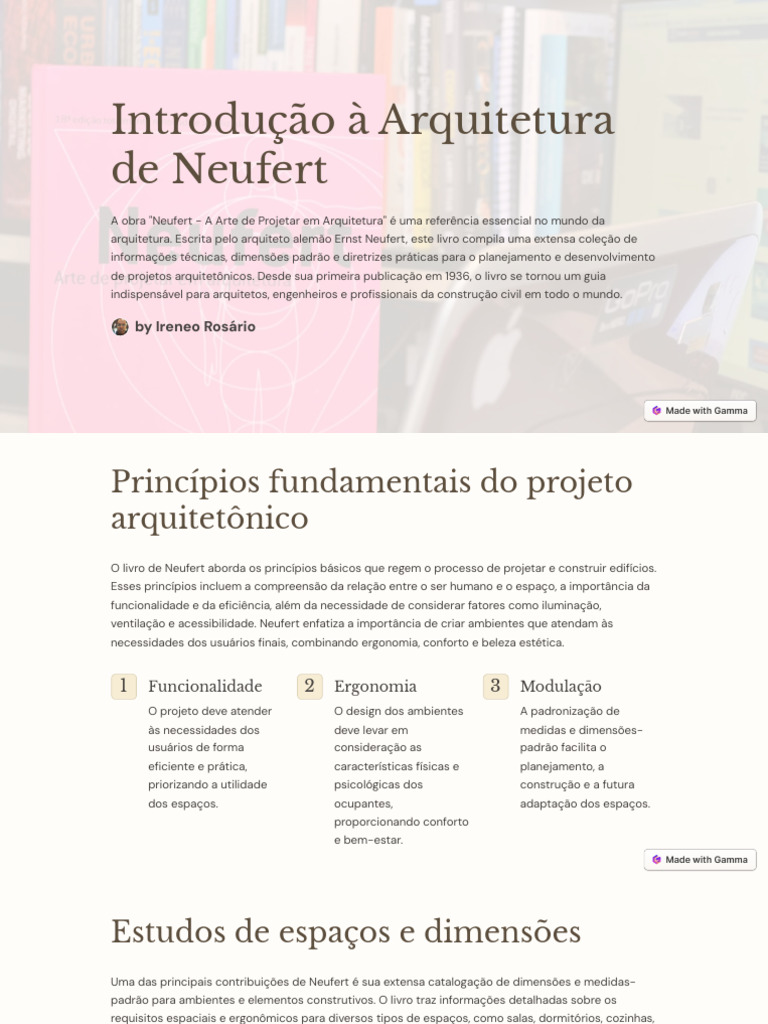 Guia Completo sobre Neufert na Arquitetura | PDF