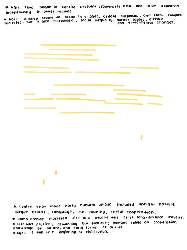 Detailed Chapter1 Summary and Essay Tignor | PDF | Human | Homo