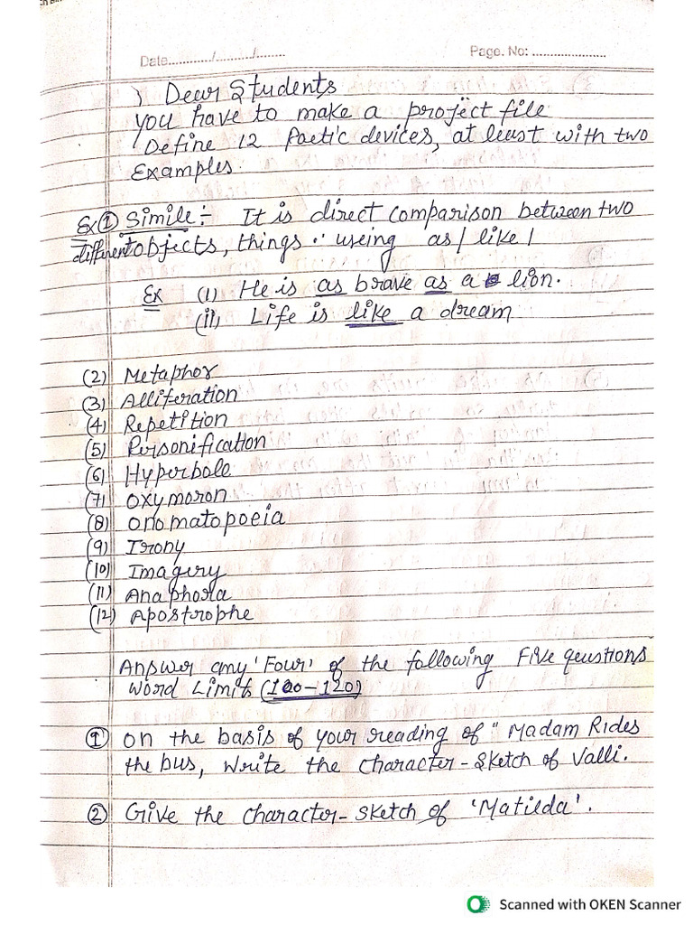English (Project File) | PDF
