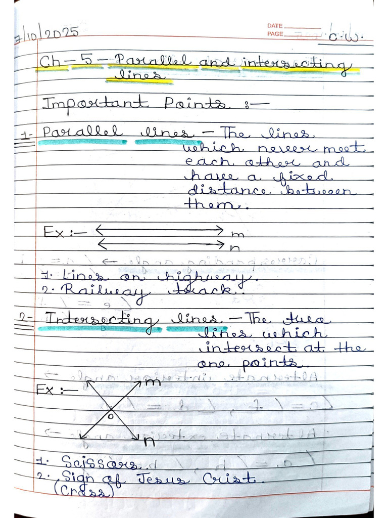 7th Parallel Lines | PDF