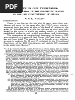 Functions and Role of CHRAJ in Ghana | PDF | Human Rights | Constitution