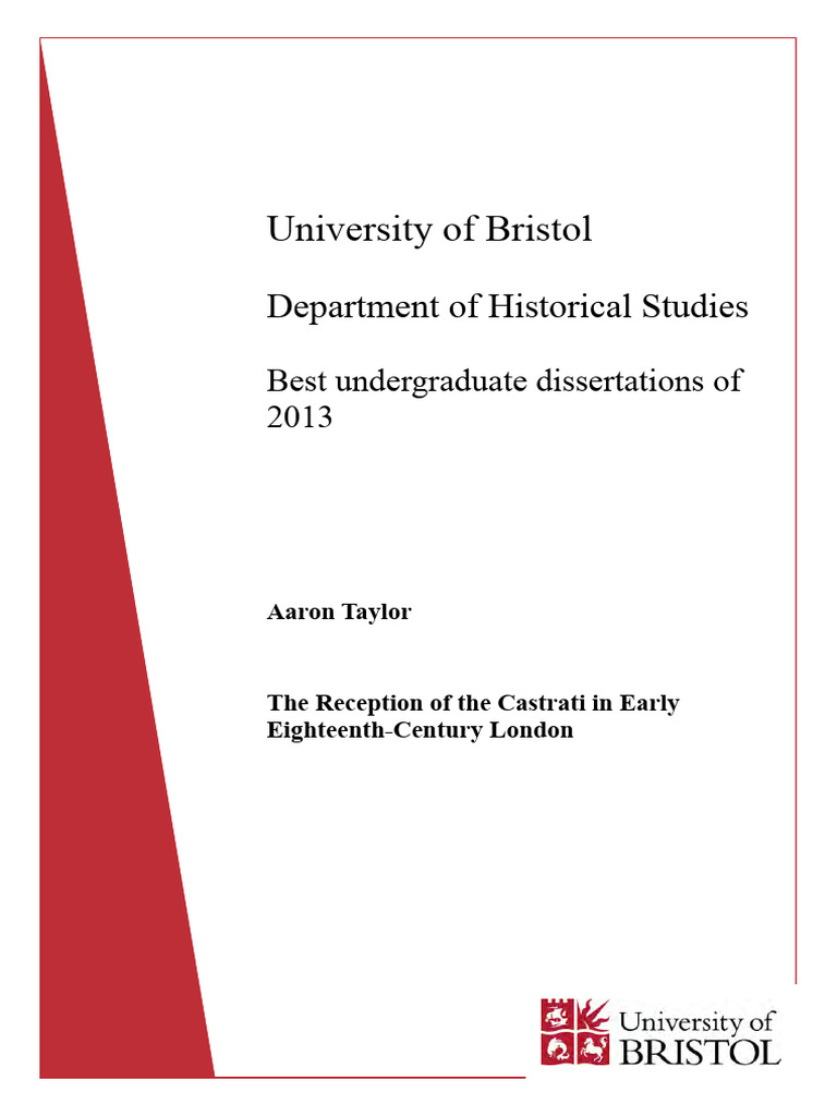 Castrati in 18th-Century London Dissertations | PDF | Opera | George ...
