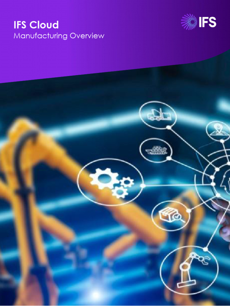 IFS Cloud Manufacturing Overview Guide | PDF | All Rights Reserved ...