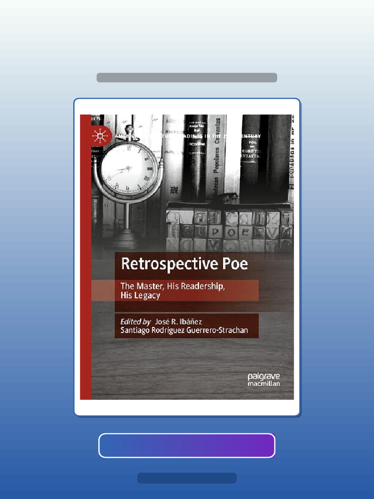 Test Bank For Retrospective Poe The Master Hs Readership Hs Legacy 1st ...