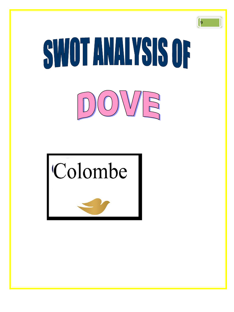 Analyse SWOT de Dove et ses enjeux | PDF | Publicité | Marque