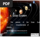 NASA Planetary Fact Sheet - Metric | PDF | Apsis | Planets