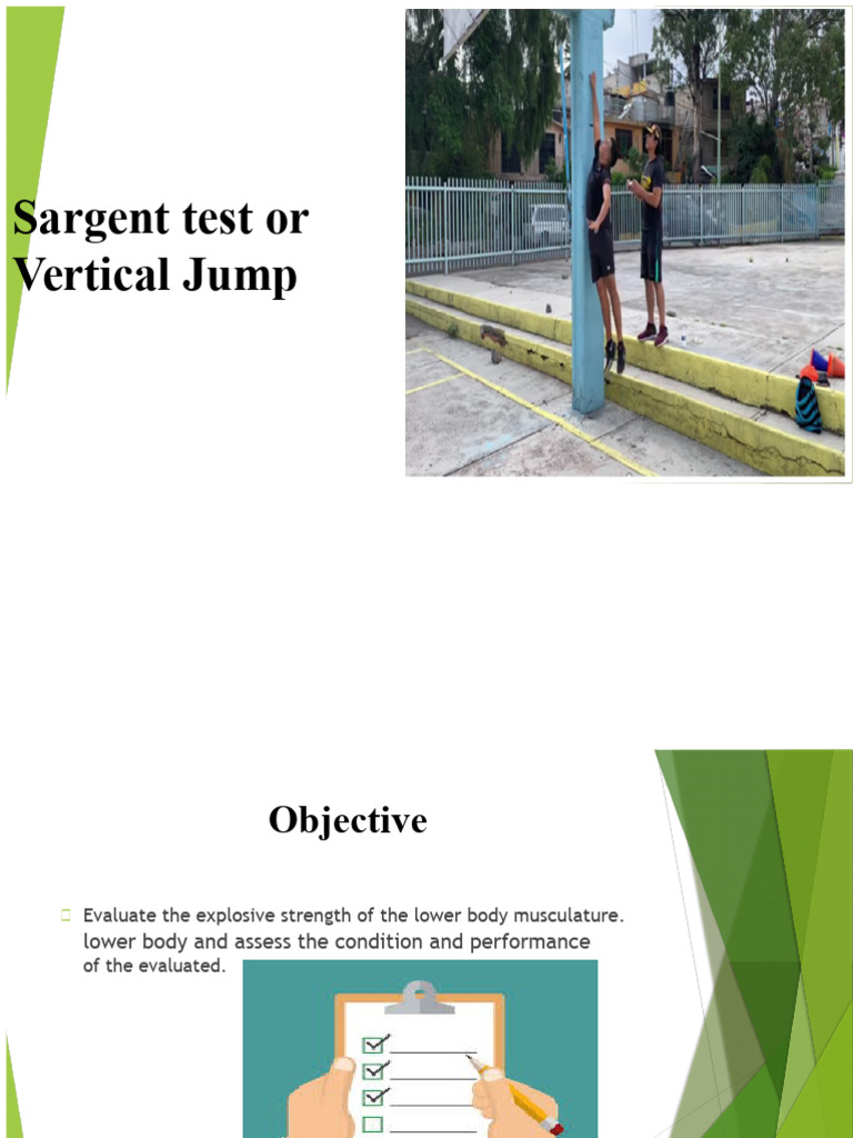 Sargent Vertical Jump Test Guide | PDF