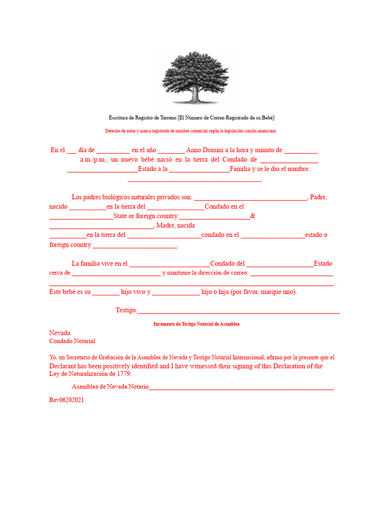 Baby Deed of Land Recording - AssemblyNotary 1 | PDF | Derecho Civil ...