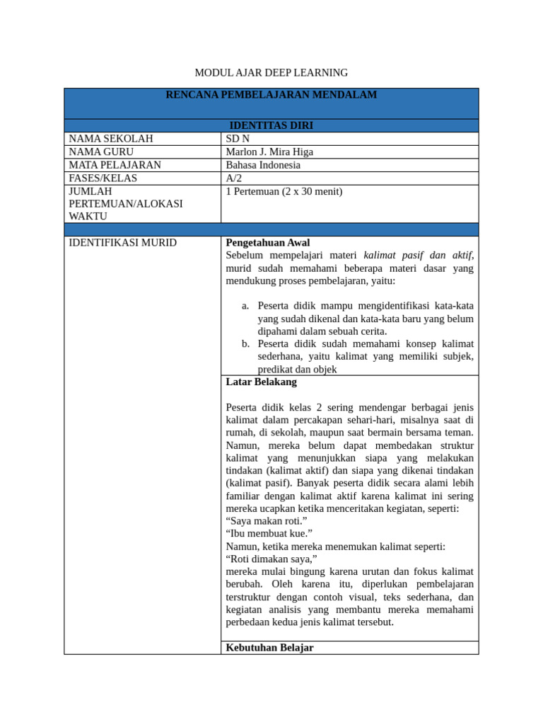 Modul Deep Learning | PDF