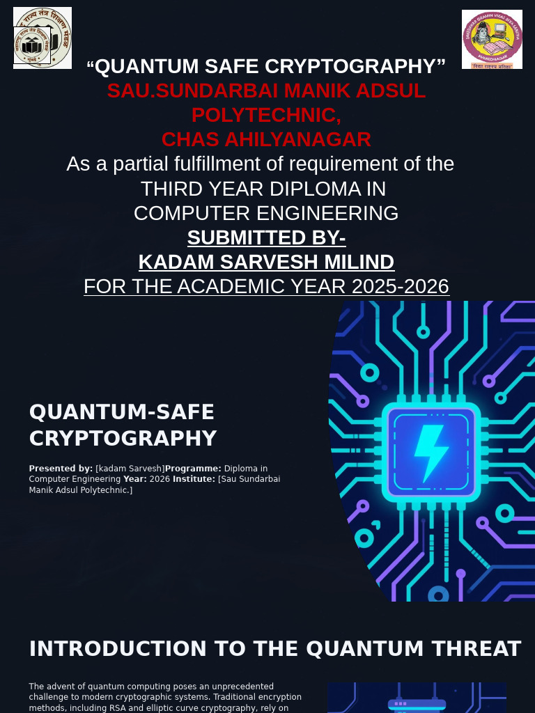 Quantum Safe Cryptography | PDF | Cryptography | Quantum Computing