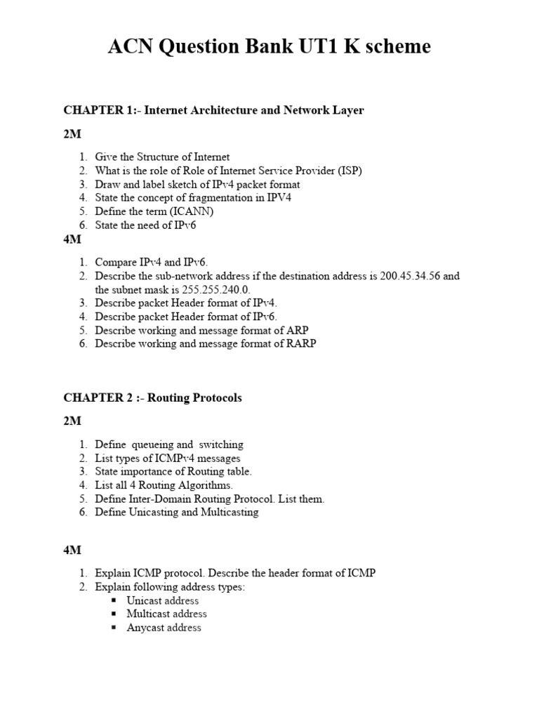 315321-ACN 2025 - 26 UT1 QB K Scheme 080925 | PDF | Routing | I Pv6