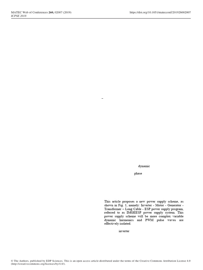 IMGEESP Power Supply for ESP Systems | PDF | Power Inverter | Power Supply