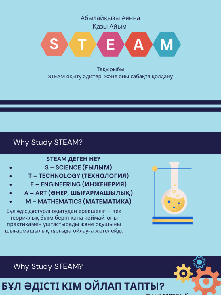 Introduction To STEM Education Presentation in Colorful Graphic Style ...