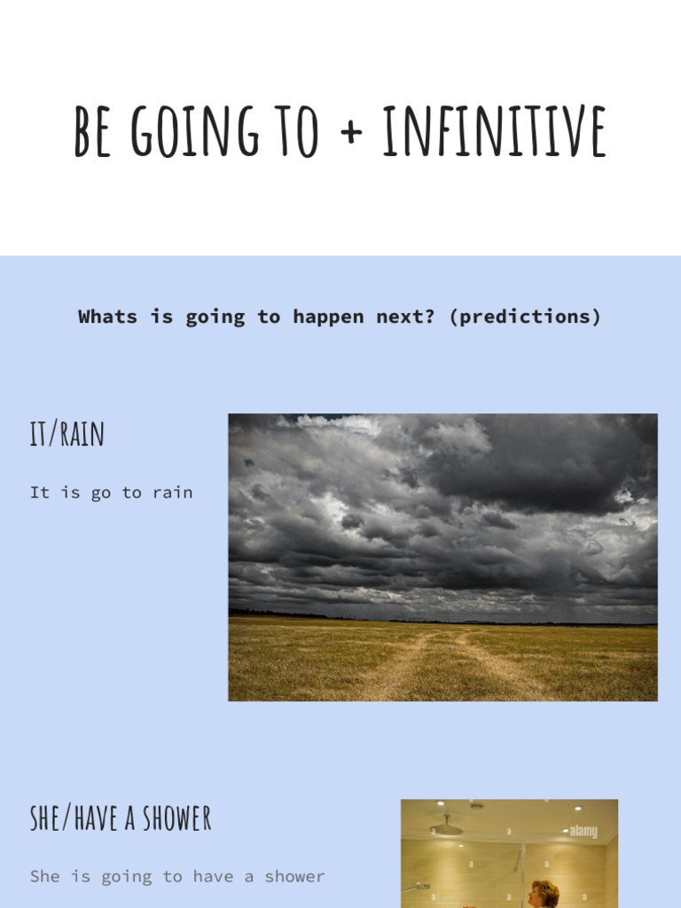 Còpia de Be Going To + Infinitive | PDF
